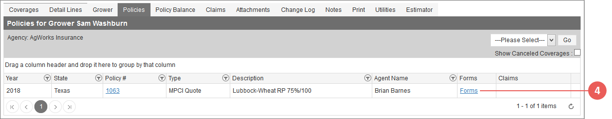 Print Pre-filled Forms for a Prospect